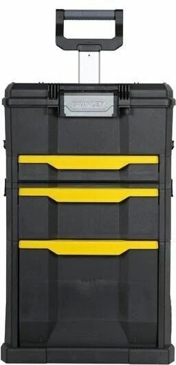 Ящик-тележка STANLEY STST1-70344, 78x49x35 см, черный/желтый