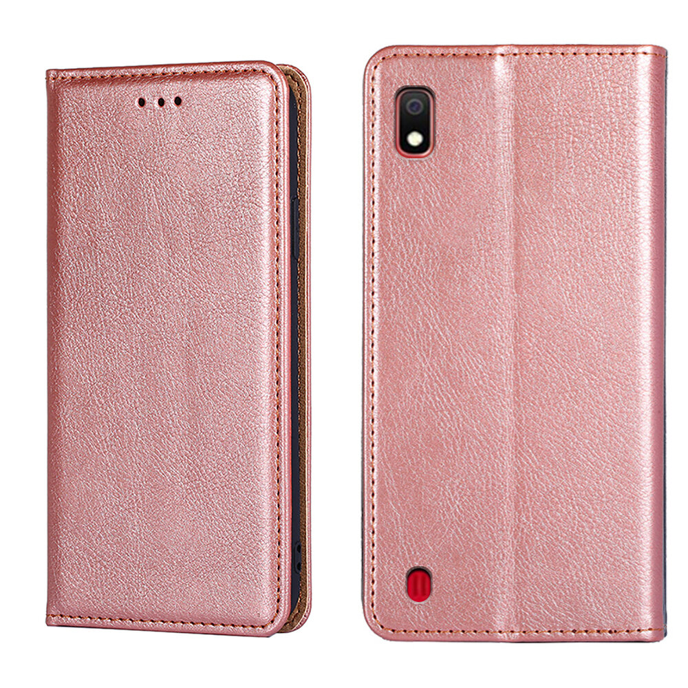 Чехол-книжка MyPads для Samsung Galaxy A10 / Самсунг А10, (розовый)