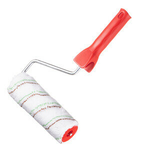 Валик малярный Natur микрофибра 180 мм ворс 11 мм для красок лаков грунтов и антисептиков на водной основе с рукояткой