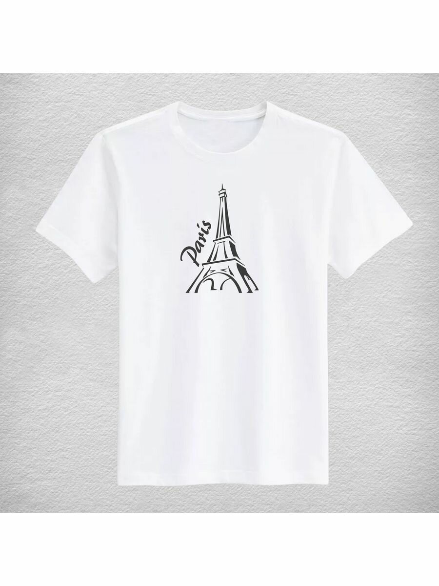 Футболка париж paris город