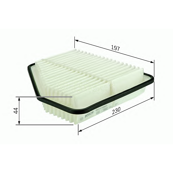 BOSCH F026400098 (101200071 / 15122639 / 154703742) f 026 400 098_фильтр воздушный Honda (Хонда) Civic (Цивик) 1.4 / 1