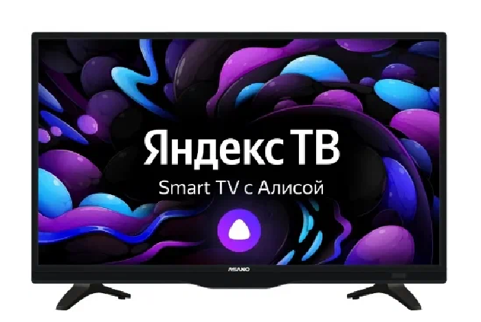 Телевизор LED ASANO LCD 32LH8010T, 32", 1366x768, 60Гц, 2 динамика, Android TV