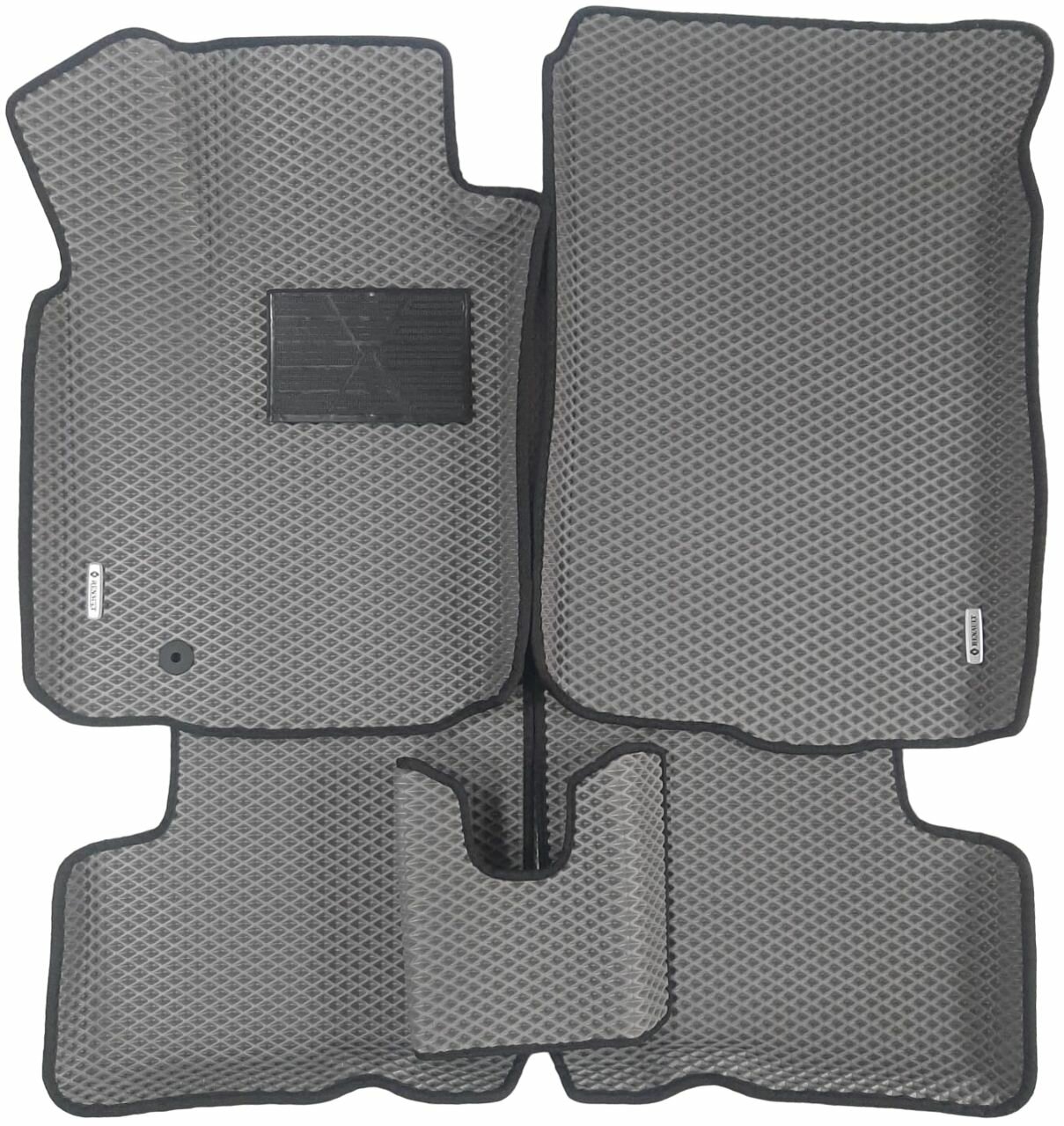 Автомобильные коврики EVA, ЭВА, ЕВА С бортами RENAULT DUSTER (III)/рено дастер 3 2021-н. в