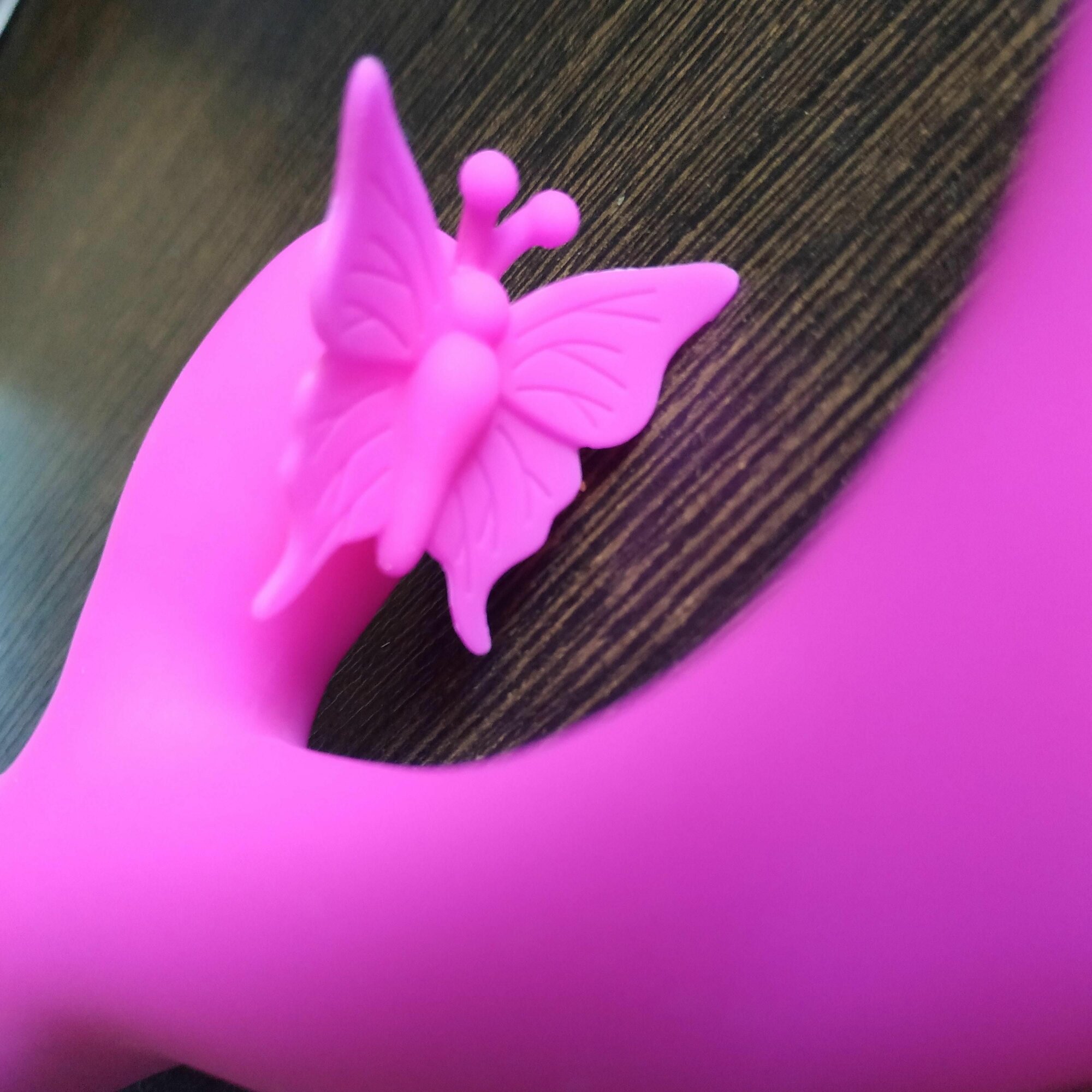 Вибромассажер поцелуй бабочки 30 режимов + Гель + Подарок/ Вибратор клиторальный с Гелем и подарком