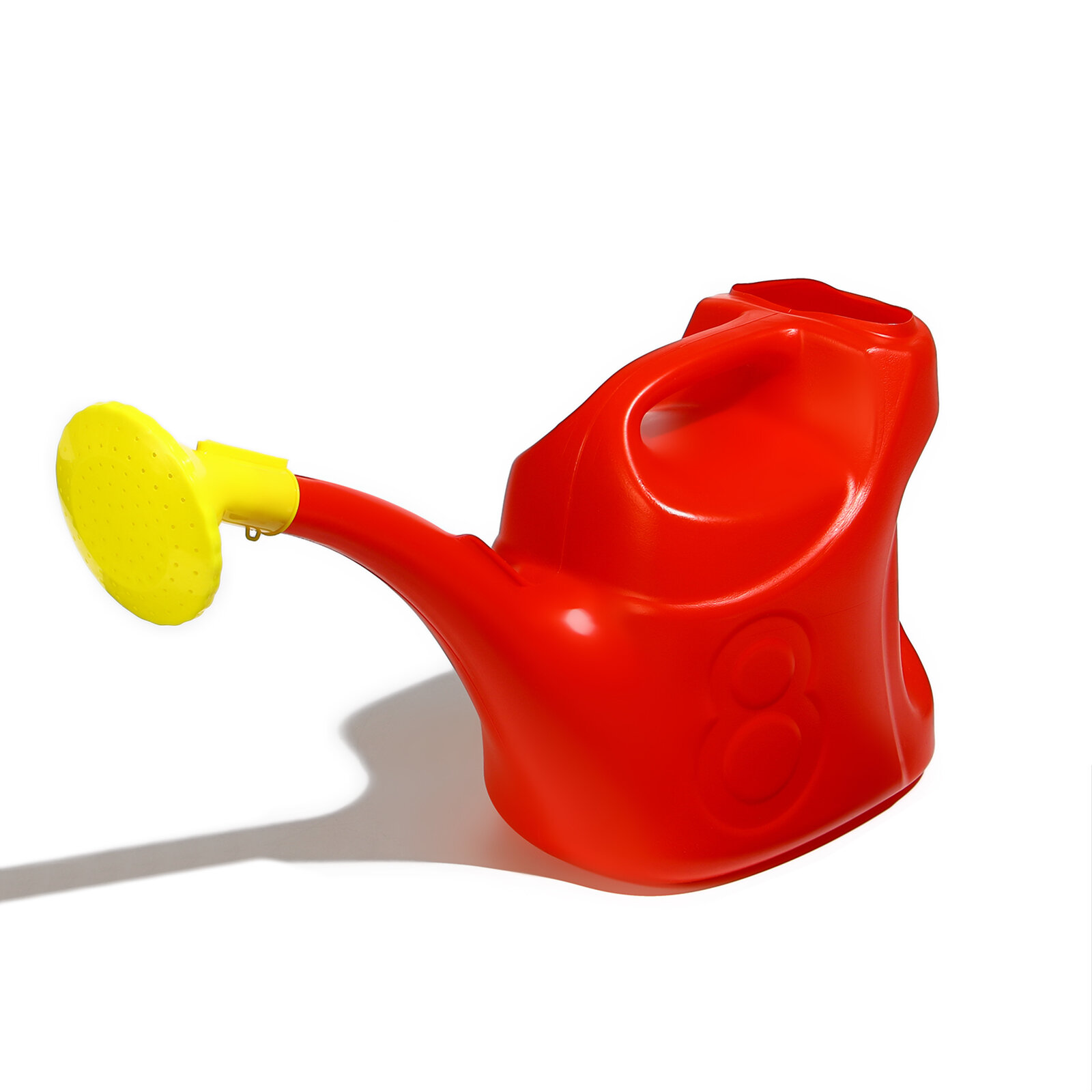 Лейка, 8 л, с рассеивателем, носик d=25 мм, цвет микс