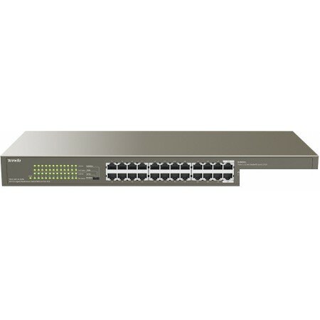 Неуправляемый коммутатор Tenda TEG1124P-24-250W