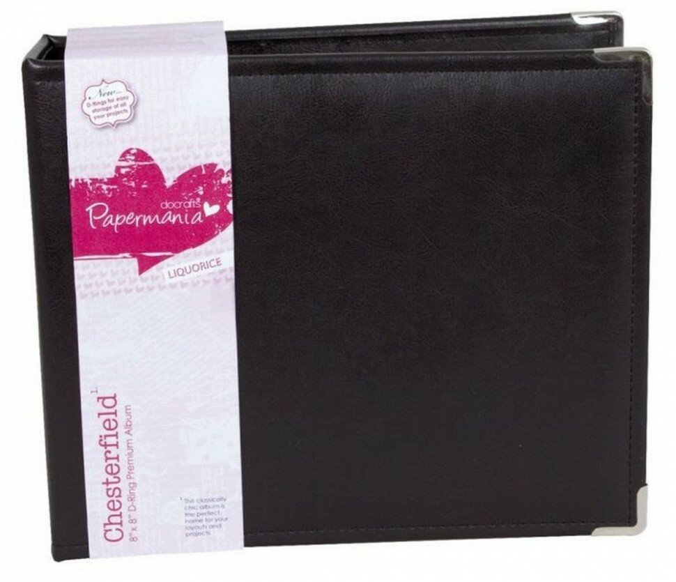 #PMA101201 Заготовка для альбома Chesterfield 20.3 х 20.3 см Docrafts