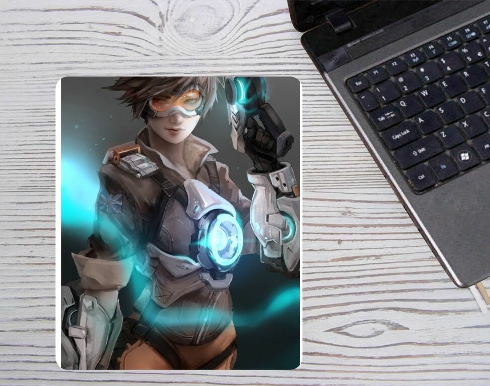 Коврик для мышки игровой 36 на 29 см GOODbrelok Overwatch, Овервотч №18
