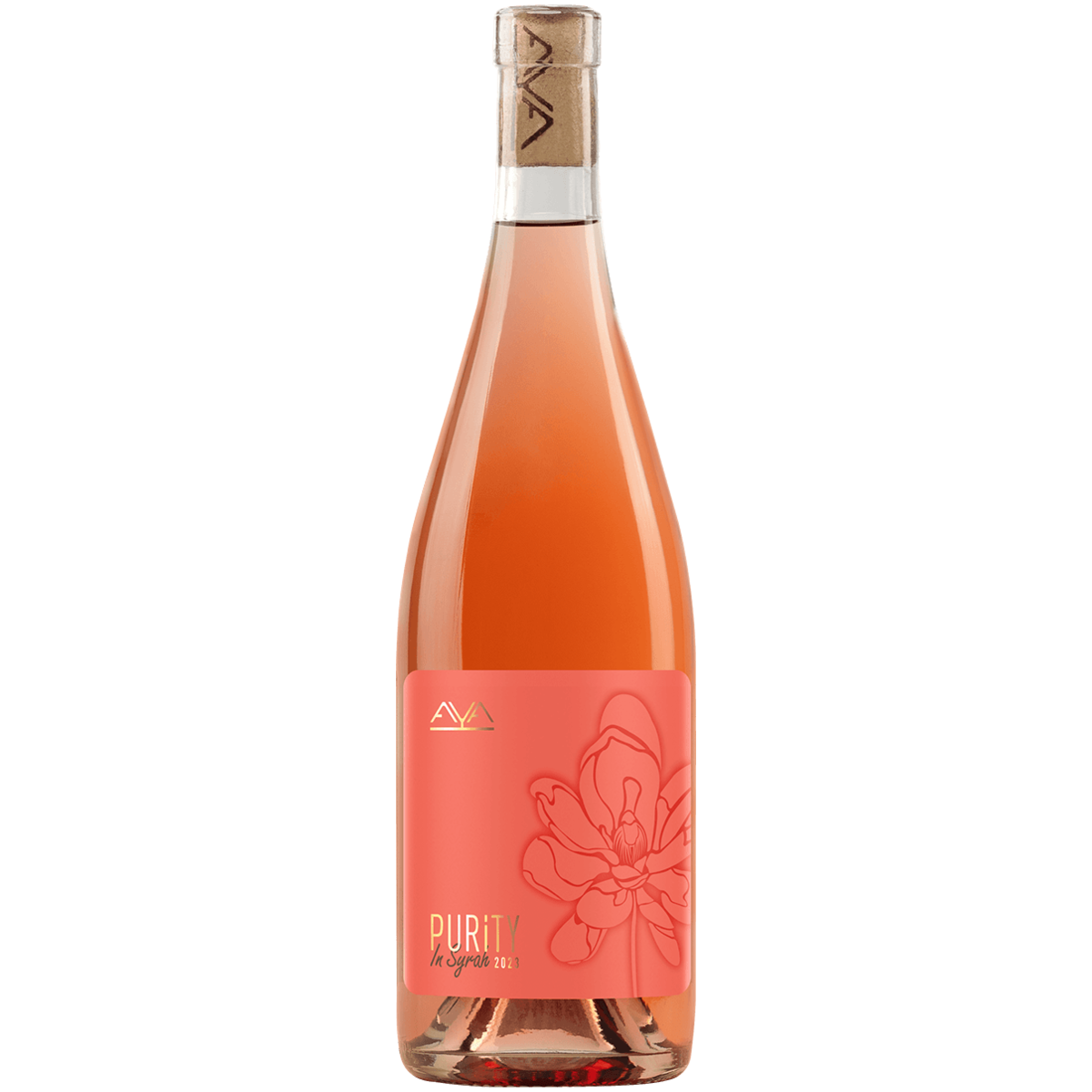 Вино Aya Purity in Syrah Rose Organic Wine розовое сухое 0,75 л