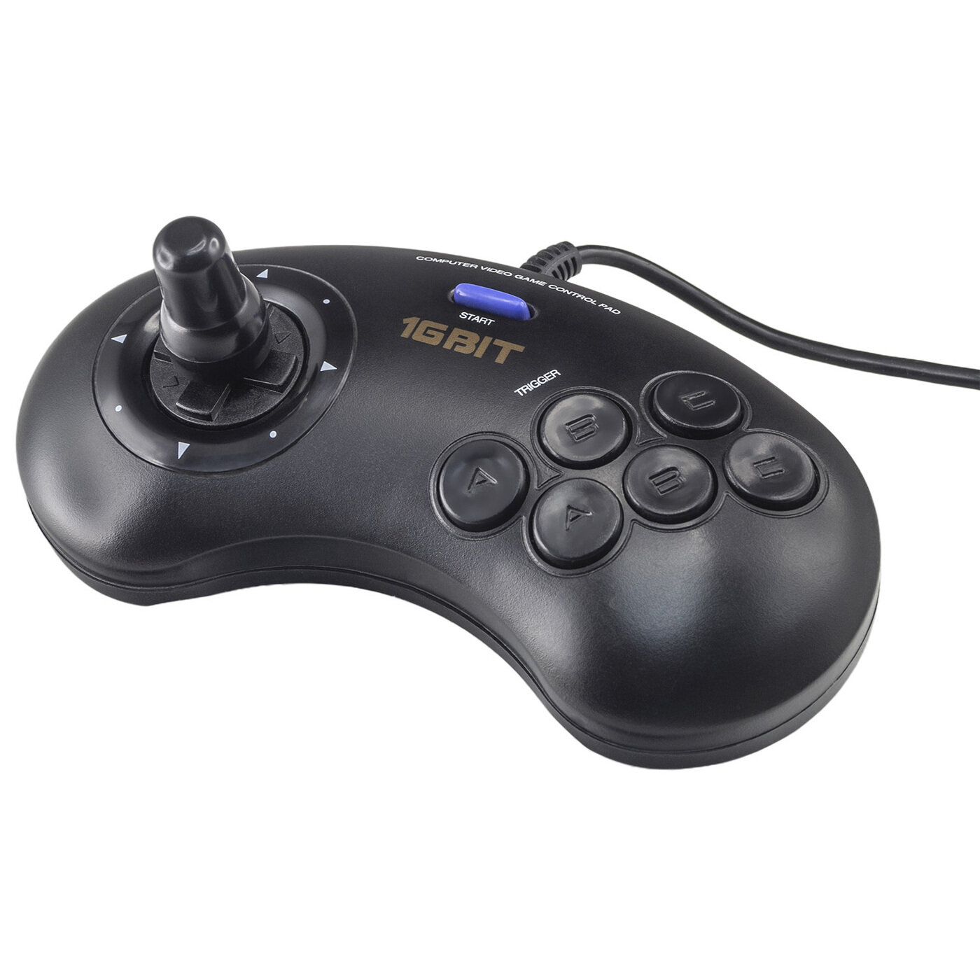 Retro Genesis Controller 16 Bit Arcade Max джойстик проводной