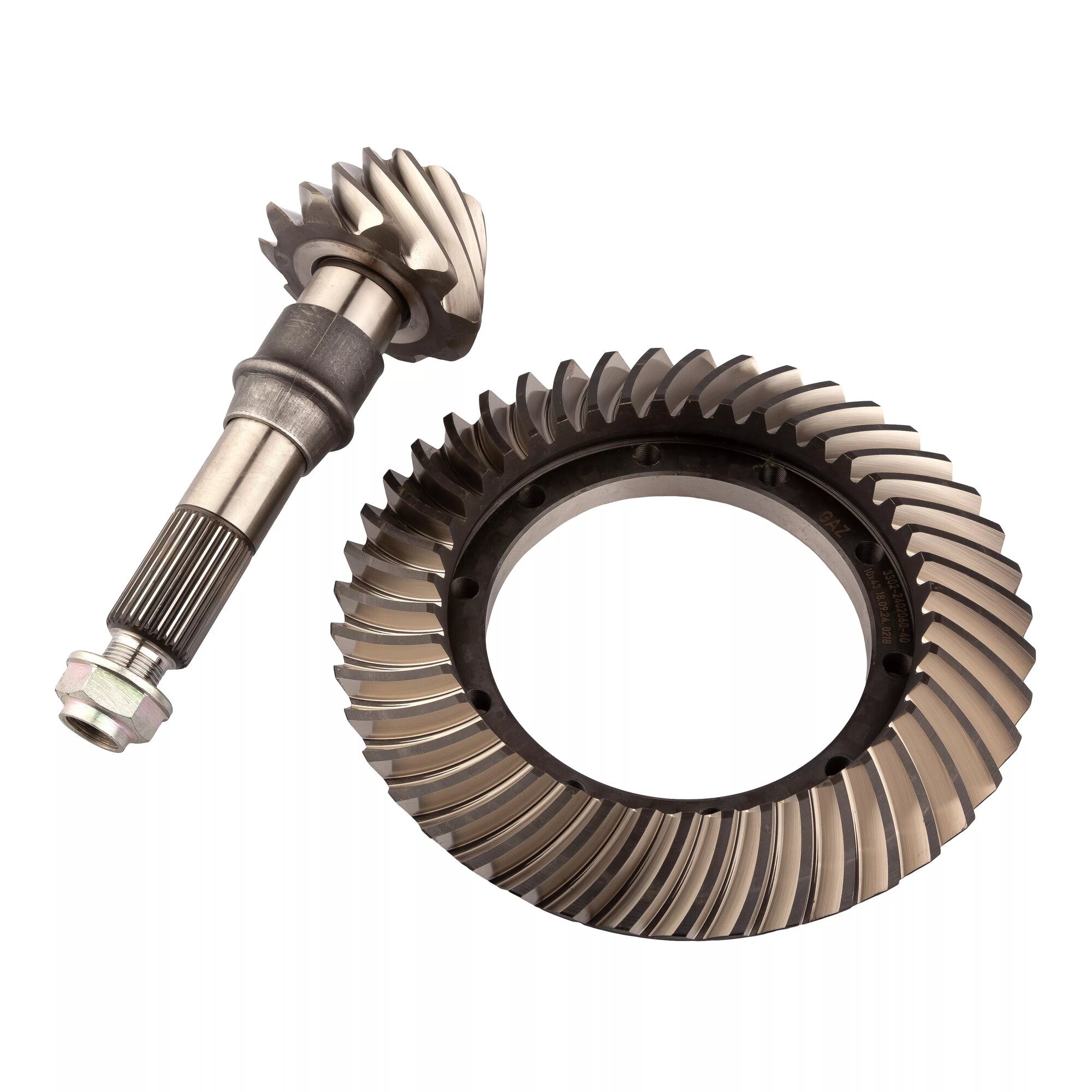 Главная пара для а/м ГАЗель Бизнес, Next, Соболь тонкий шлиц 10х43 (ГАЗ)