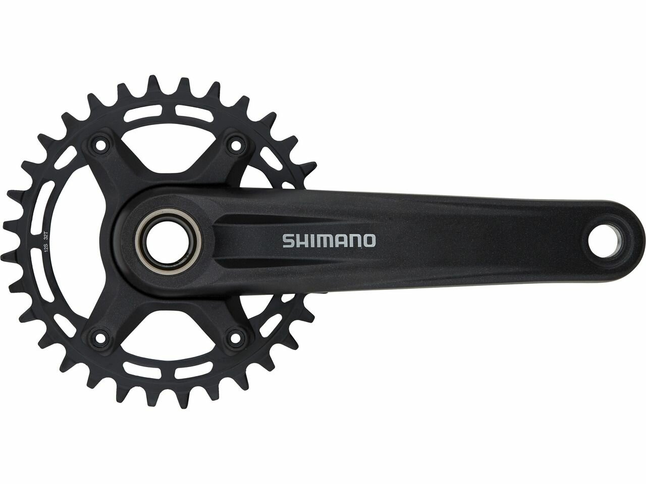 Система Shimano MT510-1, 12 ск, 175 мм, ин. вал, 32T без каретк, для CL:52 мм, цв. Черный