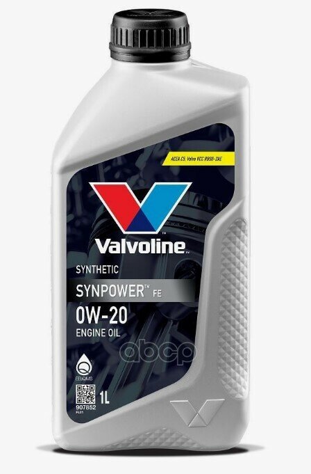 Valvoline Масло моторное VALVOLINE SYNPOWER FE C5 0W-20 1л На складе
