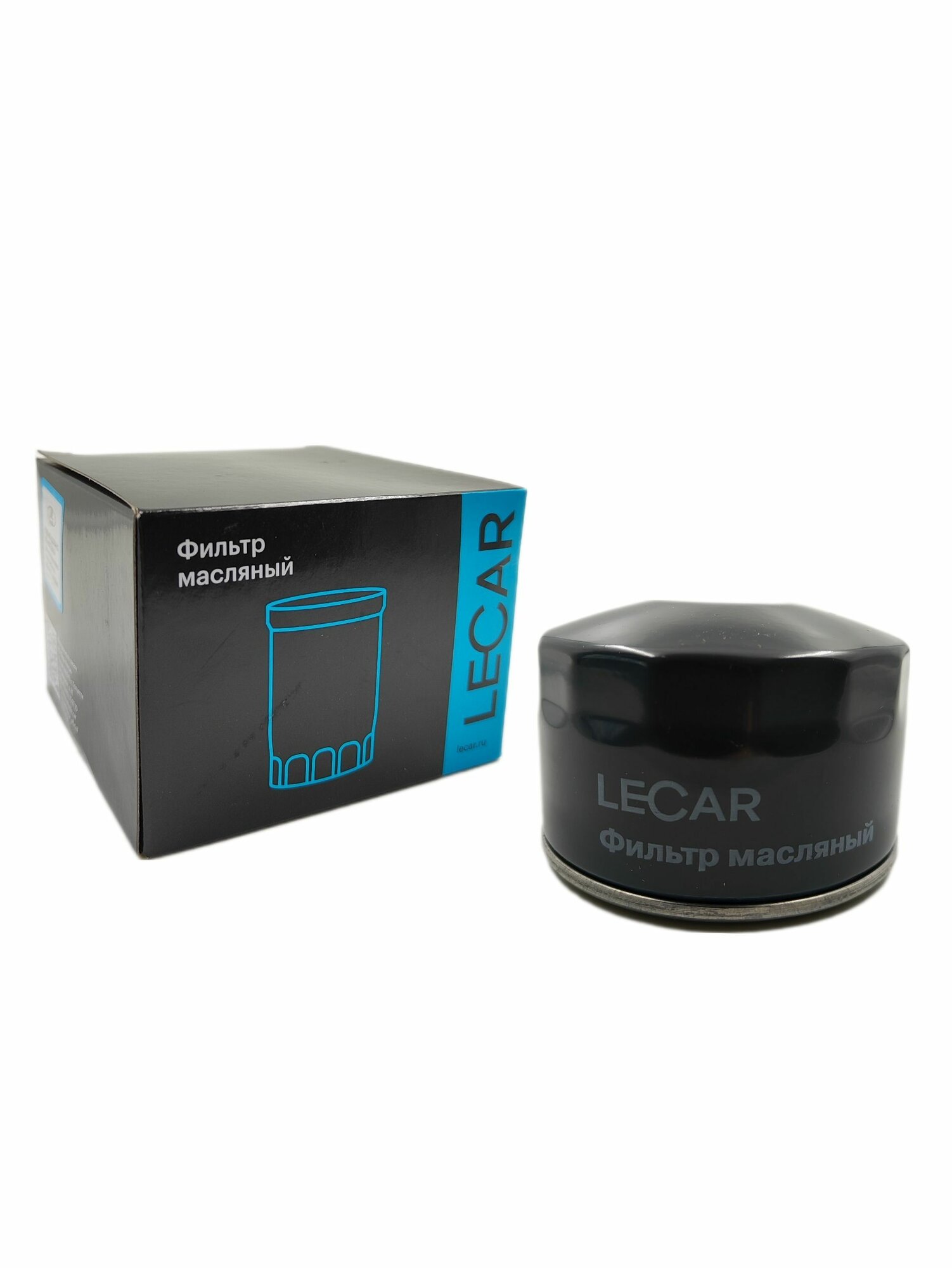Фильтр масляный LECAR для а/м LADA ВАЗ 2108- 2110- 2170- Priora Kalina Granta Niva Legend Chevrolet Niva / Largus Vesta Xray (с двигат ВАЗ), артикул LECAR011030201