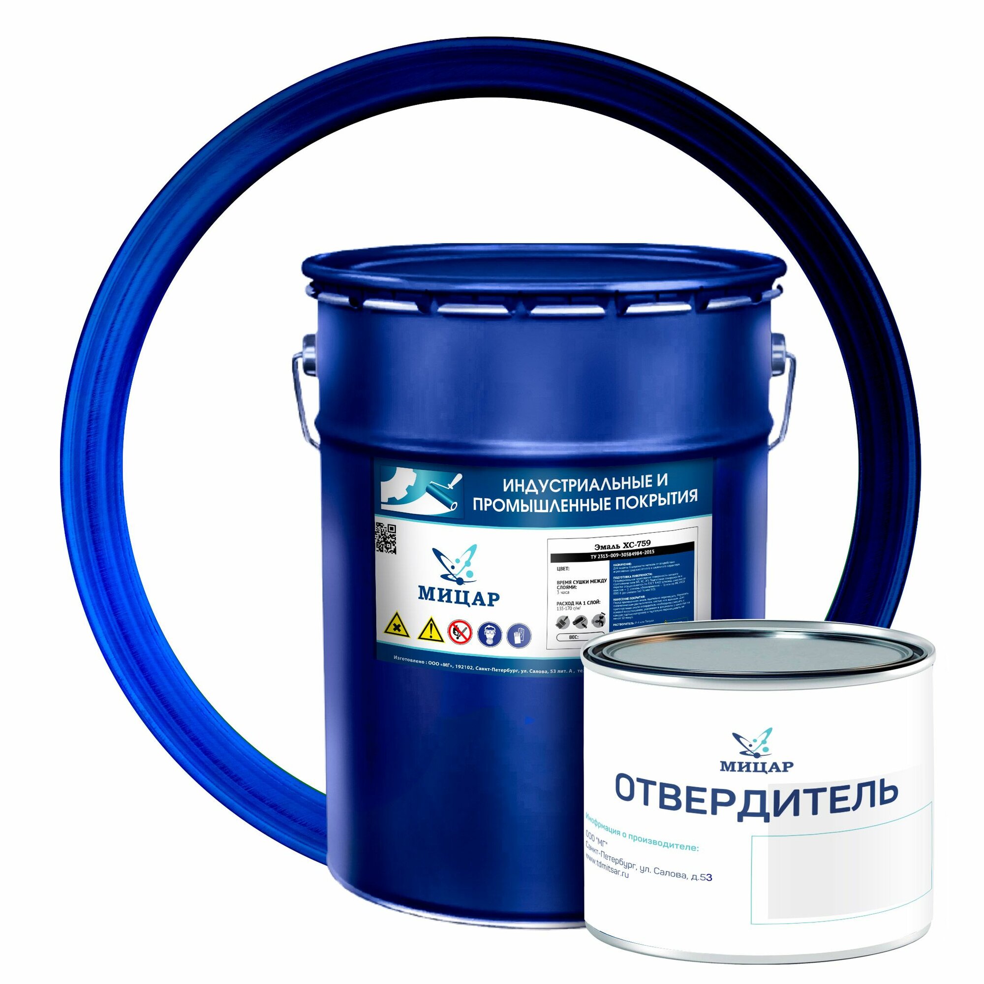 Эмаль ХС-759 для защиты металлических поверхностей