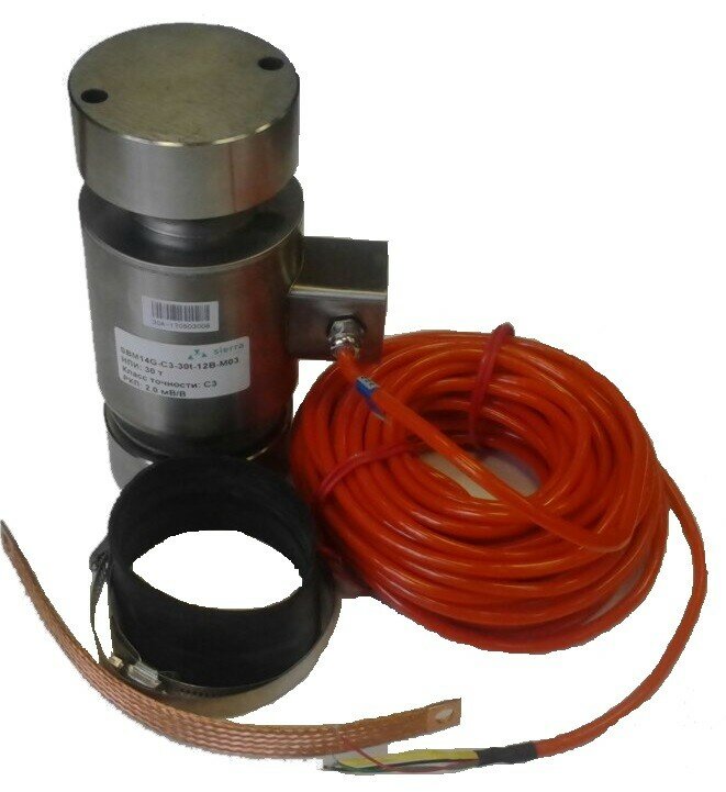 Тензодатчик SBM14G колонный с узлом встройки (SBM14G-C3-20t-15B-M03)