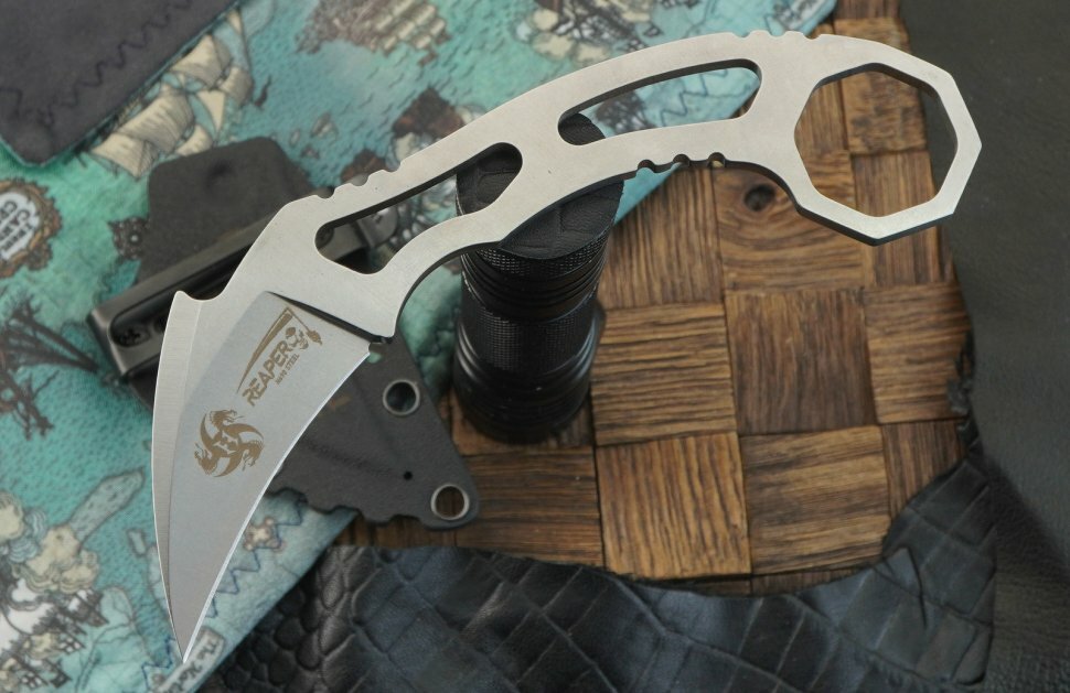 Нож-керамбит Kizlyar Supreme Reaper, сталь N690