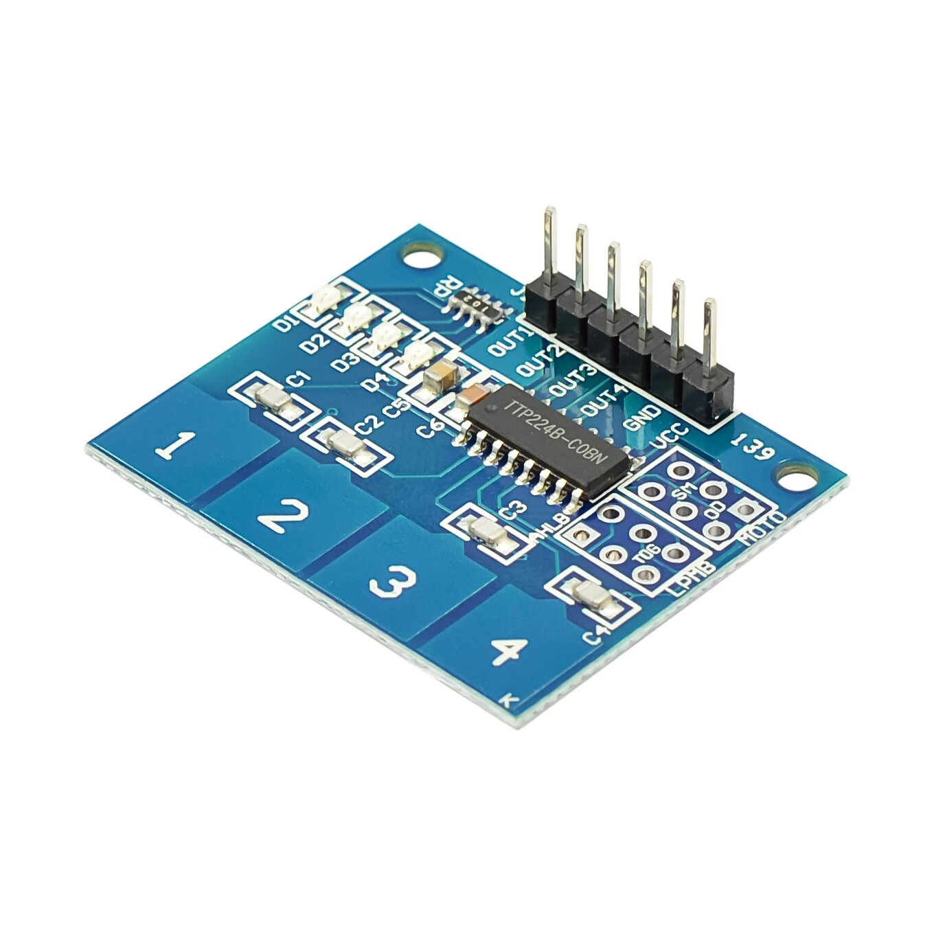 Ah robot TTP224 4-позиционный емкостный сенсорный модуль