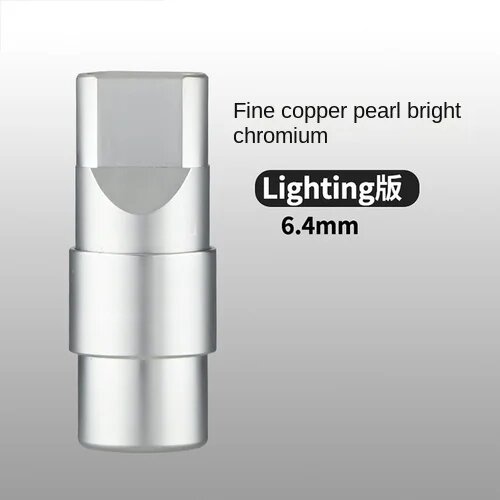 Кабель USB Type-C LIGHTING silver 6.4mm