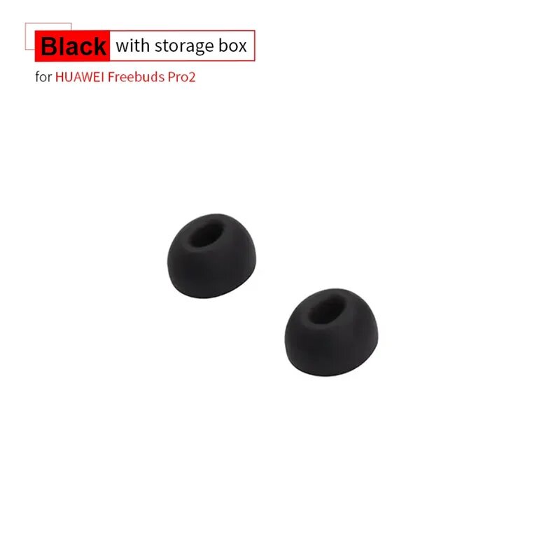 Силиконовые амбушюры для HUAWEI Freebuds Pro2 LMDAOO 1 Pair M, Black