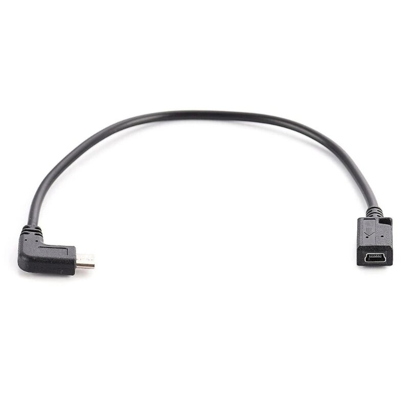 Переходник USB C на Mini USB 90 градусов