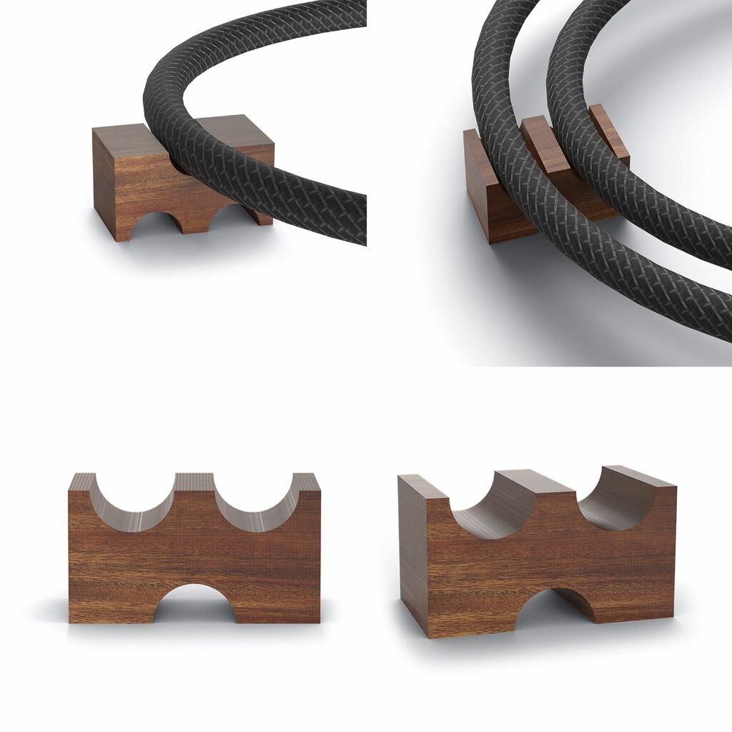 Кабельный кронштейн Walnut fever, шнур питания, кабеля аудиосигнала