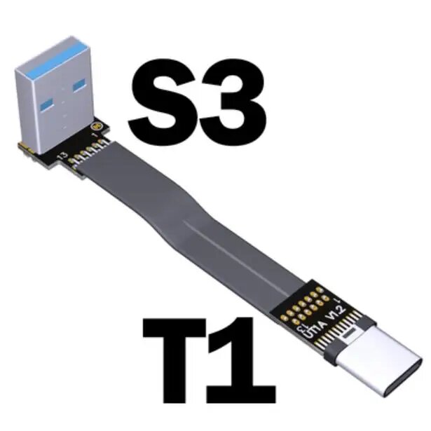 ADT-Link кабель USB 3.0 Type A - USB 3.1 Type C 60CM, S3-T1