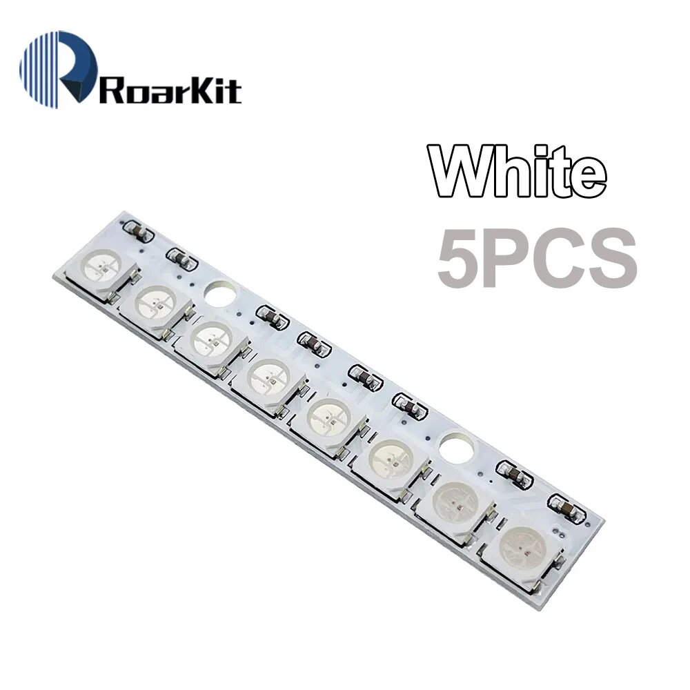 Roarkit Белый светодиодный модуль WS2811, 5PCS