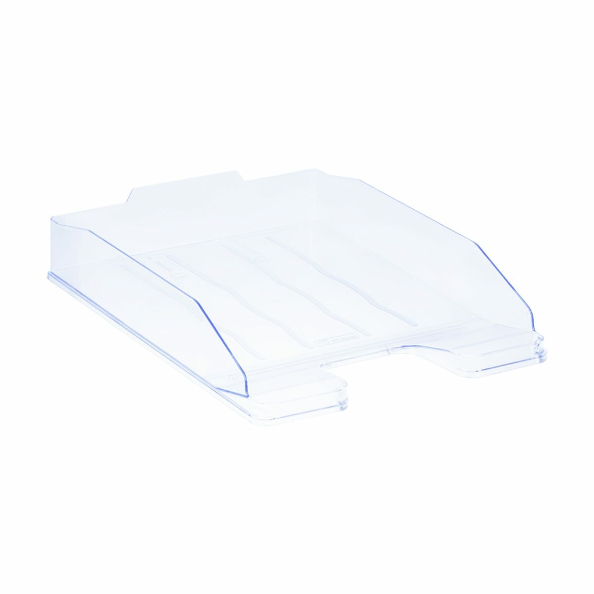 Лоток для бумаг горизонтальный Стамм "Эксперт", прозрачный (ЛТГ-30568), 6шт.