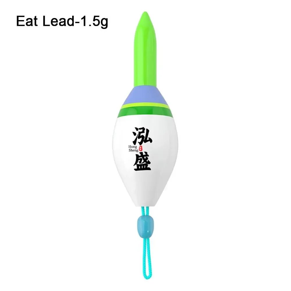 Зелёный электронный поплавок для ночной рыбалки Eat Lead-1.5g
