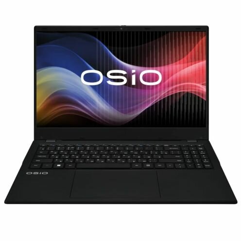 15,6" Ноутбук OSIO BASELINE B150I (B150I-005B) черный - 1920x1080, IPS, Intel Processor N100, ядра: 4 x 0,8 ГГц, 8 ГБ, SSD 512 ГБ, Intel UHD Graphics, Windows 10 Pro