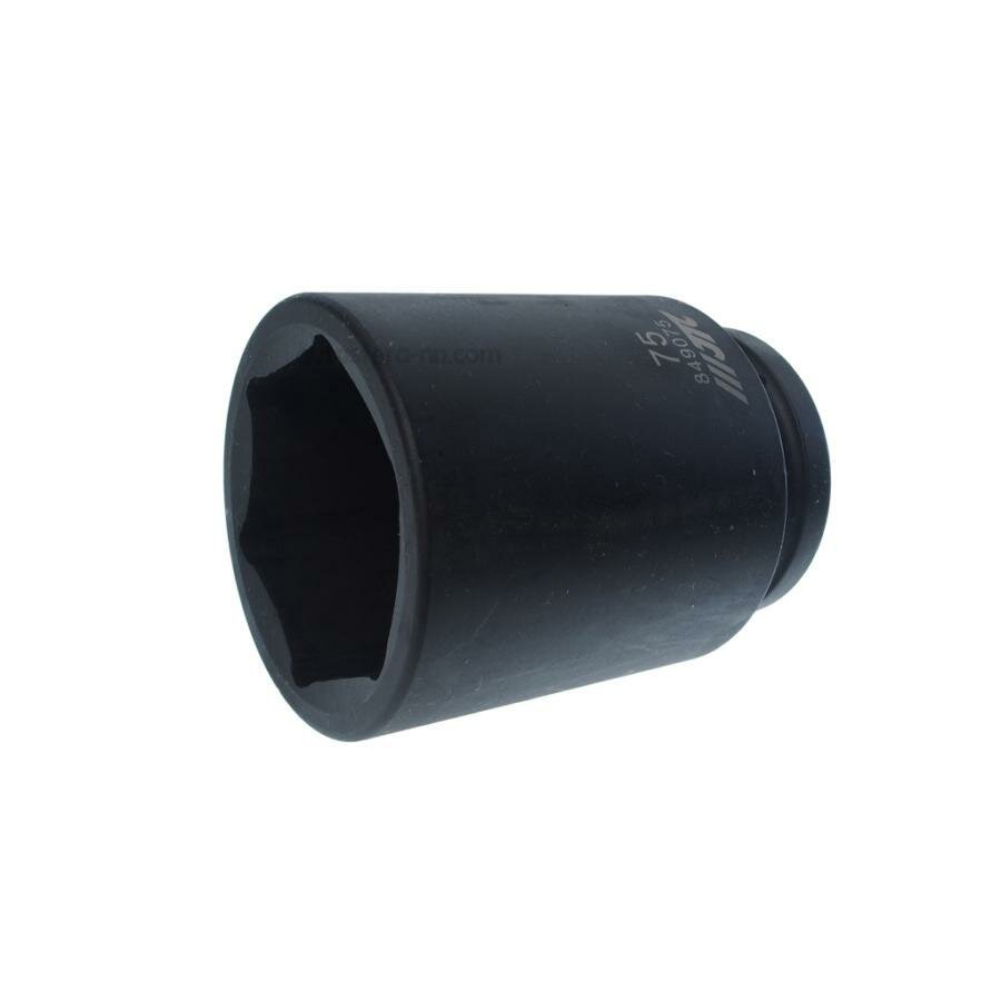 JTC JTC849075 Головка торцевая глубокая ударная 6-гранная 1" х 75мм, длина 135мм JTC /1