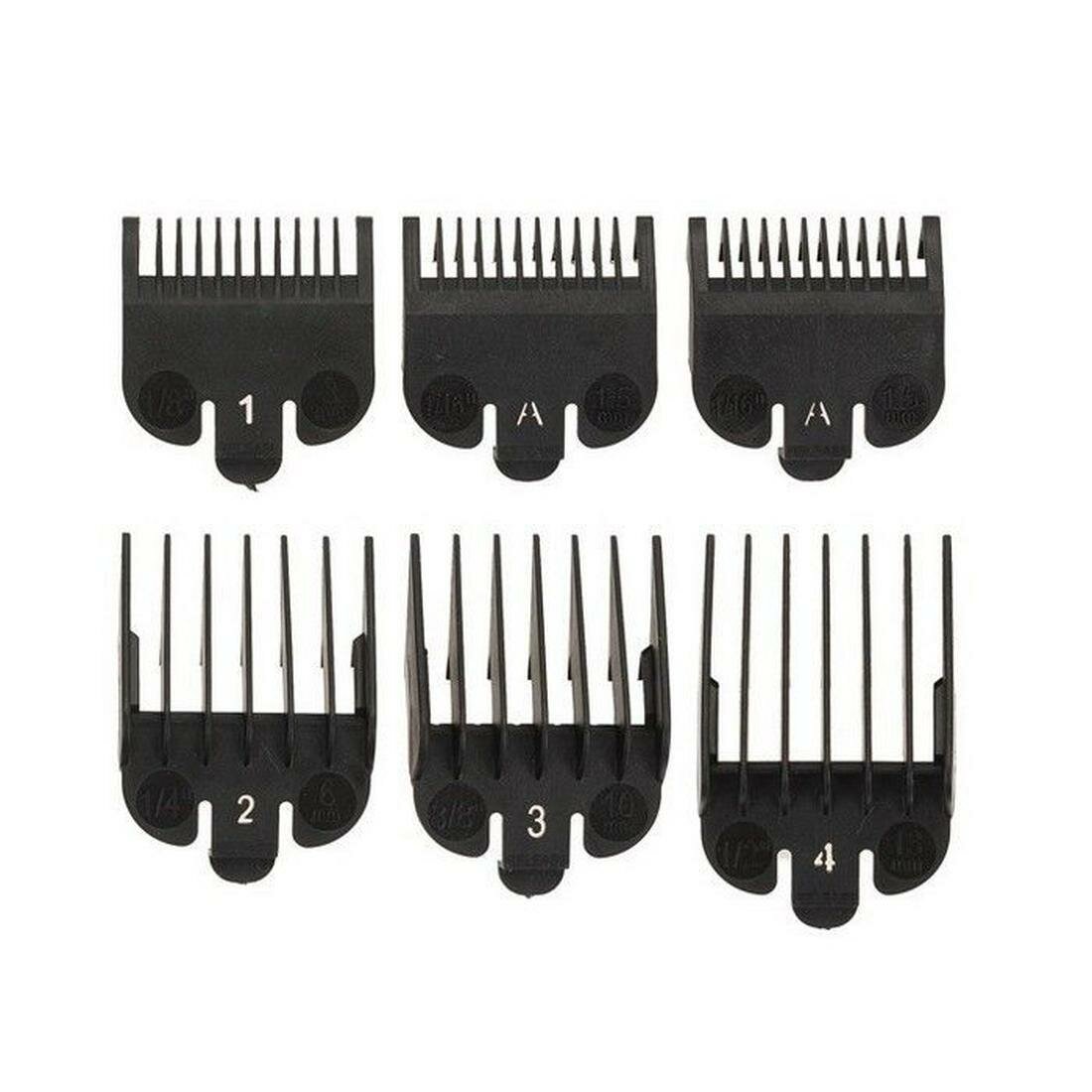 Набор насадок для машинки Dewal N-077 (1,5; 3; 4,5; 6; 10; 13 мм)