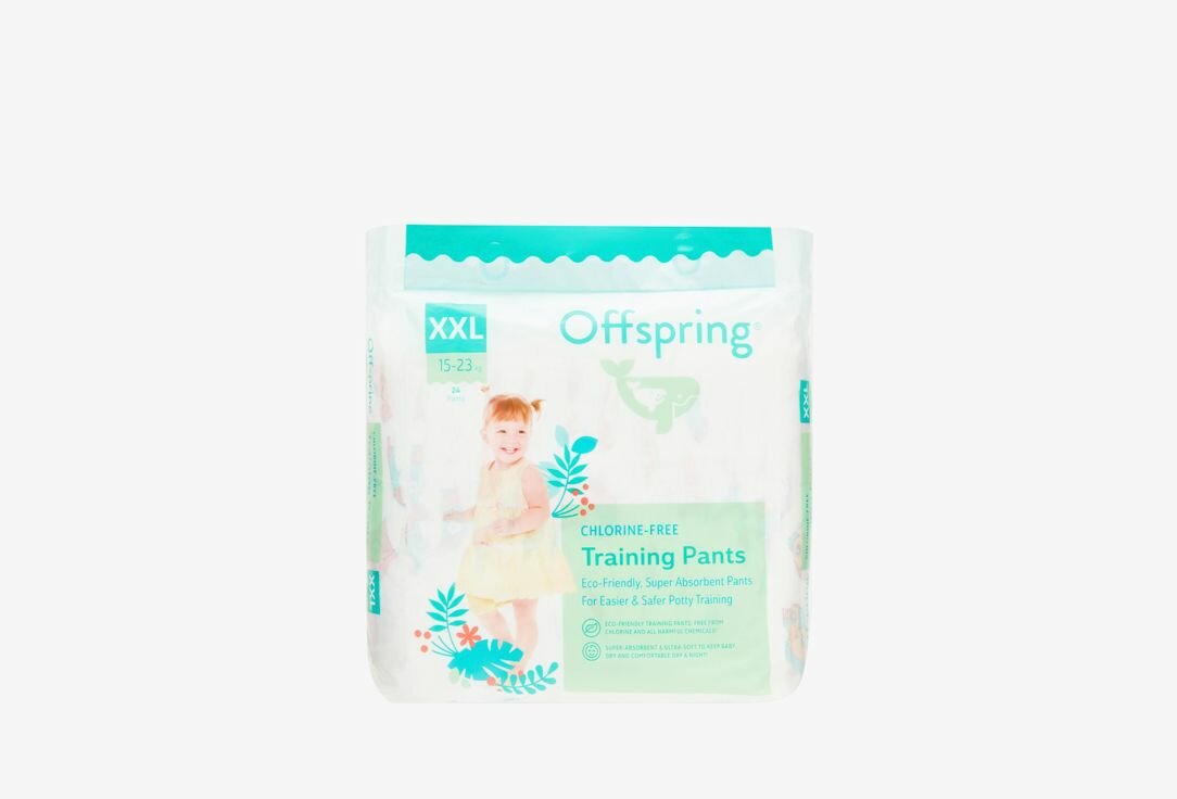 Трусики-подгузники OFFSPRING 15-23 кг, совы