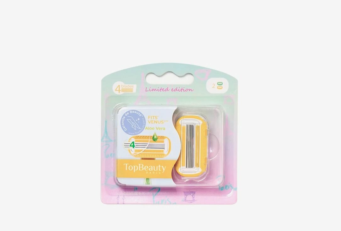 Cменные кассеты женские 2шт. TOPBEAUTYPARIS aloe vera