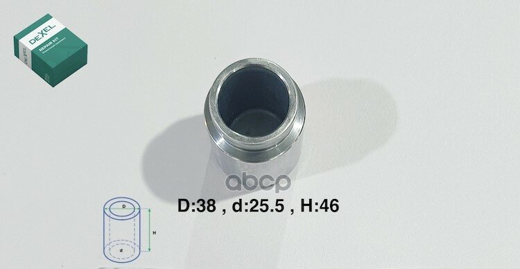 Поршень тормозного суппорта GM/MITSUBISHI/SUBARU/TOYOTA/PSA /D=38,00mm/18029932 43215S3VA01 441265L300 4773120220 MB857613 P3.