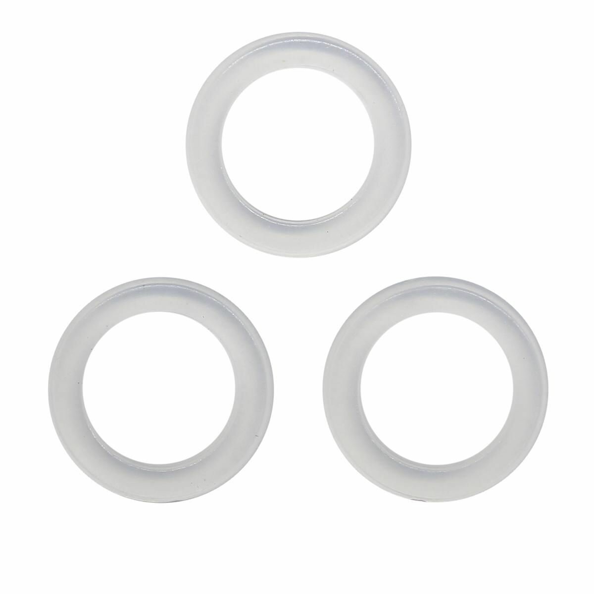 Кольца-уплотнители протос Пластик, под люверс, 5-8 мм, 3-4 мм, 1785, 1000 шт