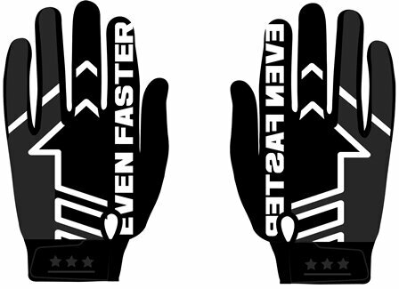 Мотоперчатки кроссовые STARKS Phoenix AIR ARROW, черный белый, размер XL