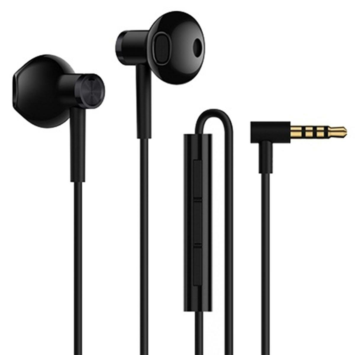 Оригинальные наушники Xiaomi Generally Half In-Ear TPE Wire Control с микрофоном для iPhone, iPad, Galaxy, Huawei, Xiaom
