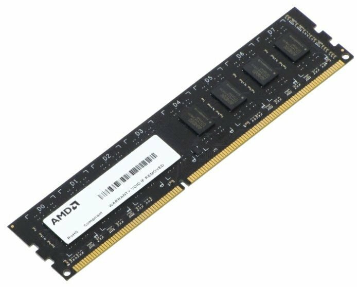 Модуль оперативной памяти AMD 8Gb DDR-III 1333MHz (R338G1339U2S-UO) OEM