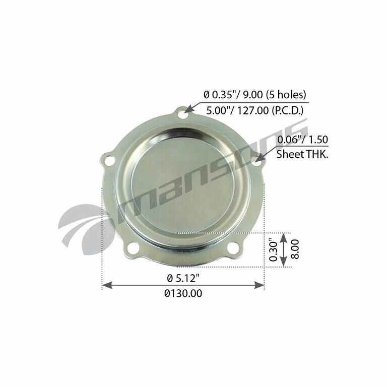 Колпак ступицы колеса для Рор арт 800003 MANSONS