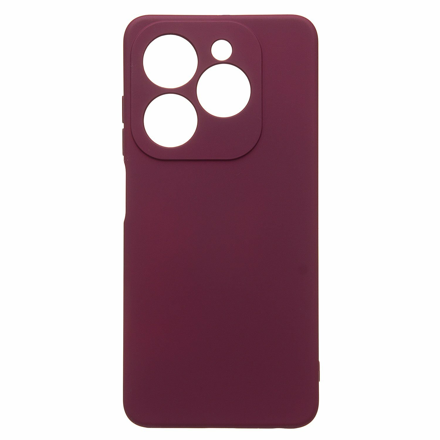 Чехол-накладка для Tecno Spark Go 2024 (бордовый) Activ Full Original Design