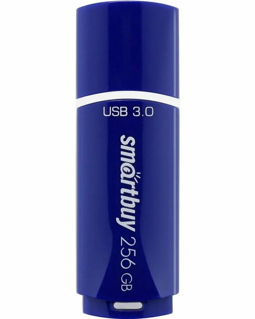 Флеш-драйв SmartBuy 256 GB USB 3. 0/3, 1 Crown Blue