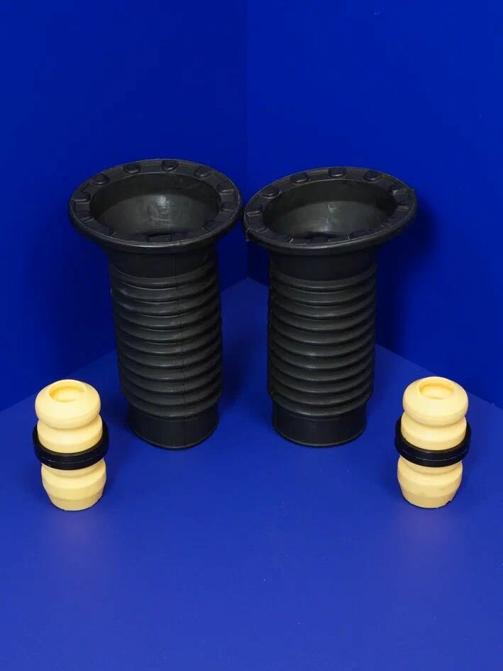 Пара передних пыльников с отбойниками Zekkert Германия на Toyota Corolla 120 2002-2006гг . Пыльники с отбойниками Тойота Королла 120