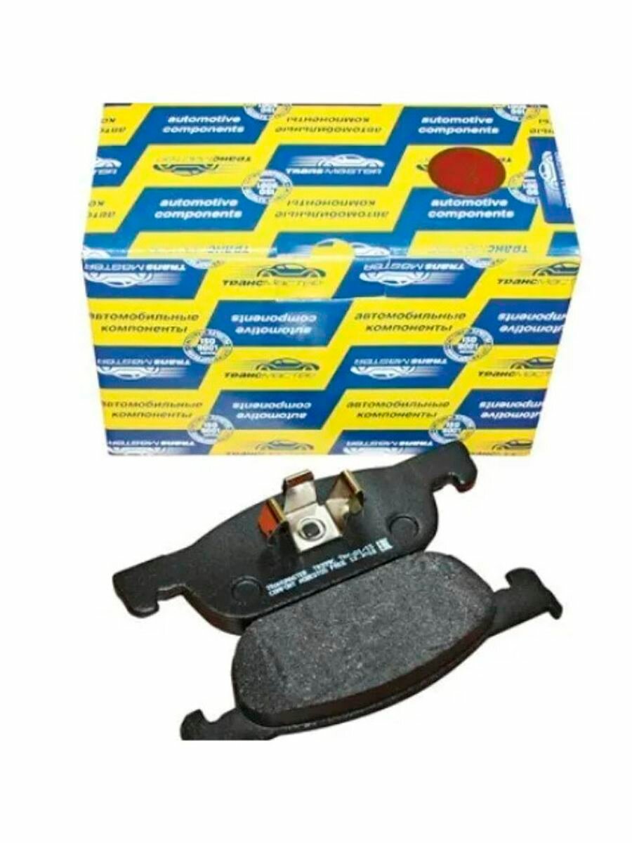 Колодки тормозные дисковые передние TRANSMASTER TR399C для а/м Lada Xray, Renault Logan, Dacia Sandero