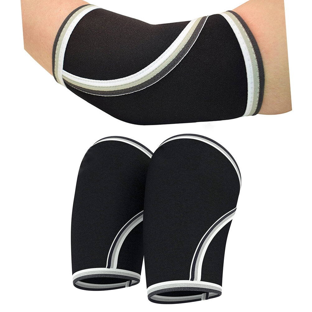 Защитные налокотники 5 мм для тяжелой атлетики, пауэрлифтинга, кросстренинга 5MM
