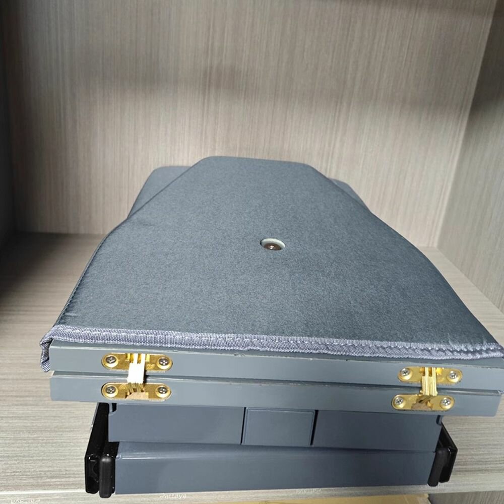 Система раздевалок Встраиваемая гладильная поворотно-выдвижная доска, 300х800х150 (ШхГхВ), Серо-голубой