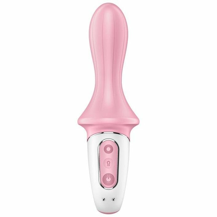 Нереалистичный вибратор Satisfyer Air Pump Booty 5, розовый