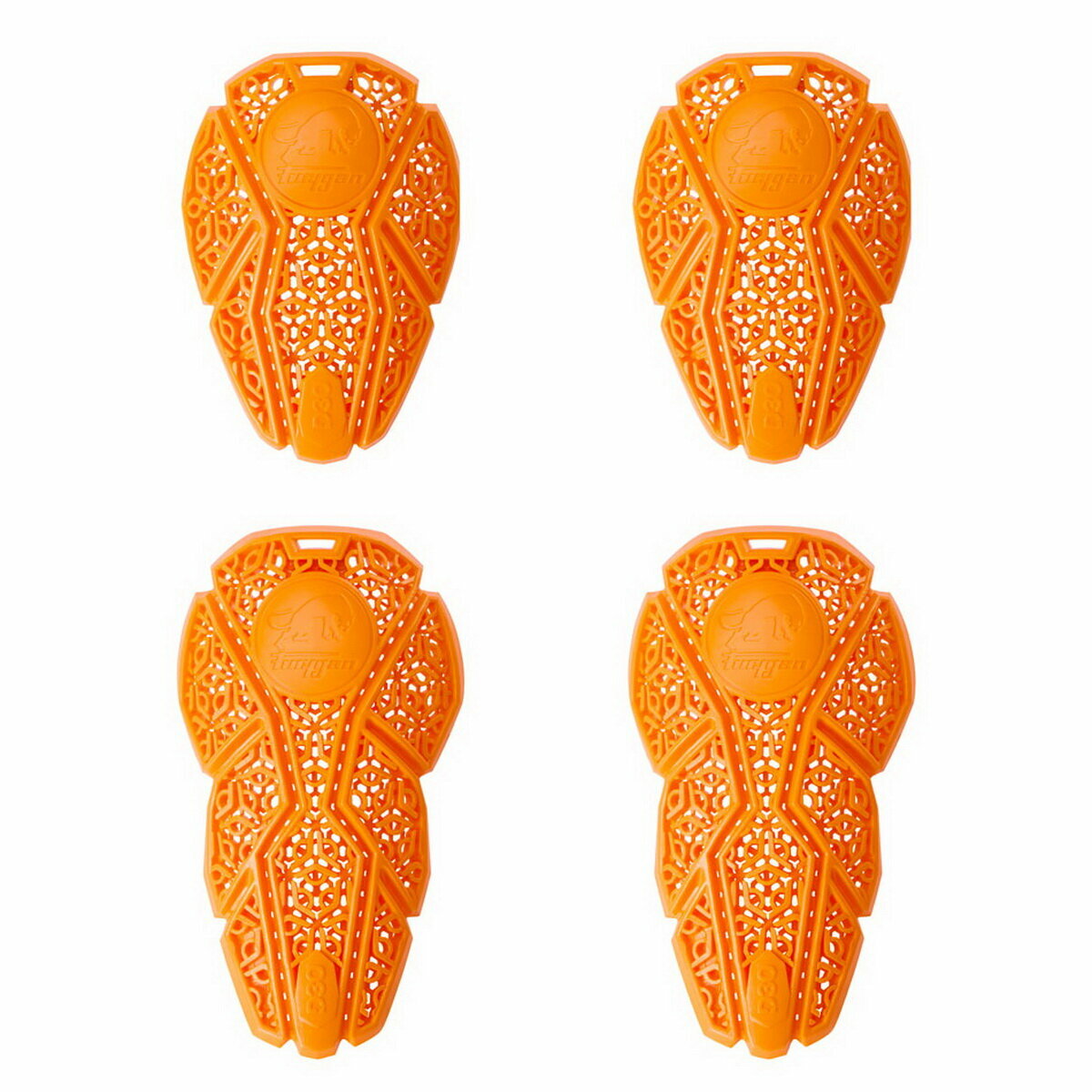 FURYGAN Защитные вставки локти+плечи SPECTRE D3O® L2, цвет Оранжевый