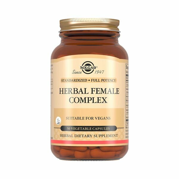 Травяной комплекс для женщин Solgar/Солгар капсулы 50шт